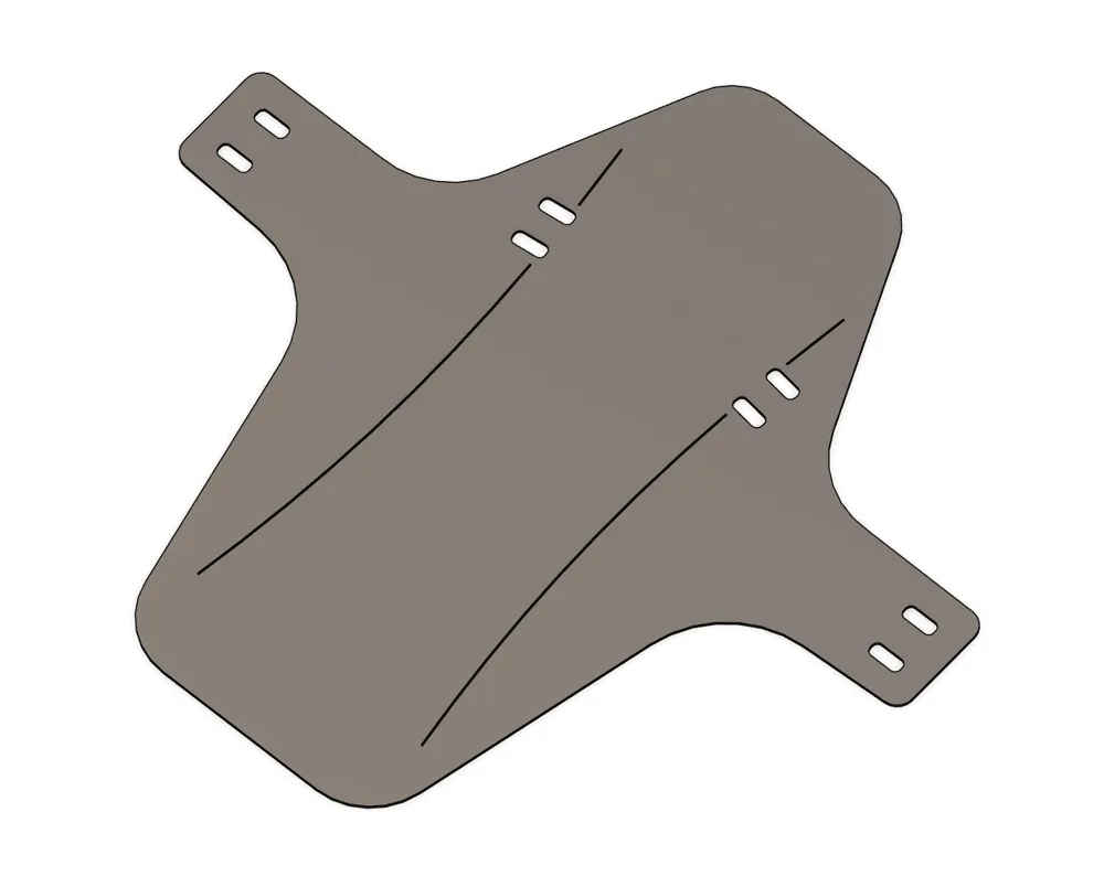 Universal MTB Front Mud Guard - Fender by michsiv - MakerWorld