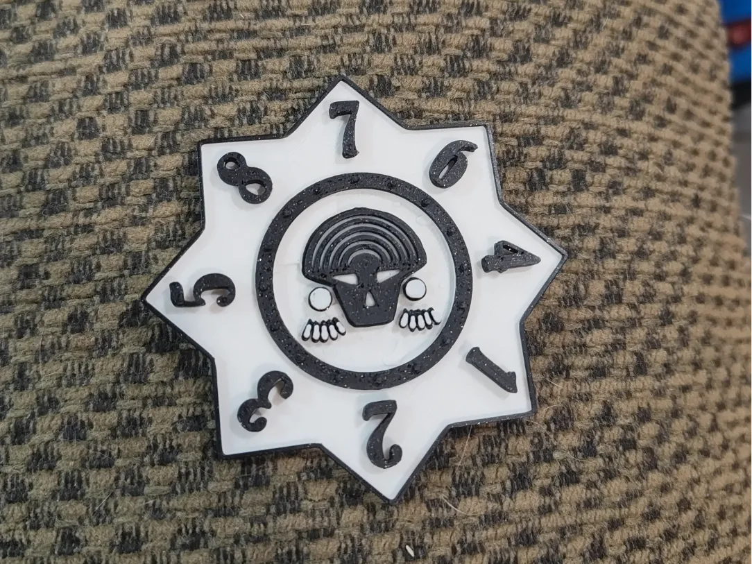 Lizard Scatter D8 Template for Fantasy Football - Free 3D Print Model ...