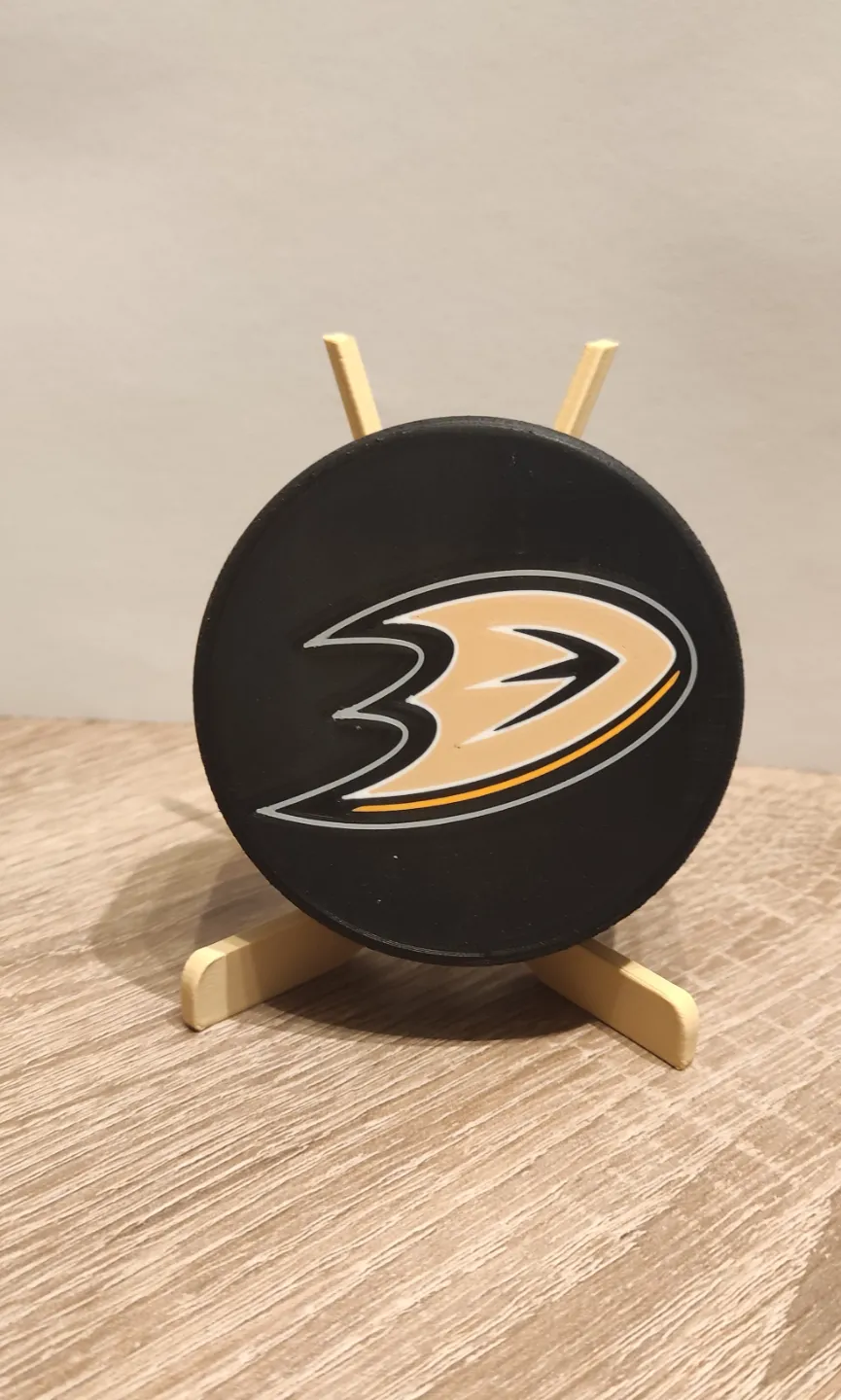 Anaheim Ducks puck NHL by Carlson - MakerWorld