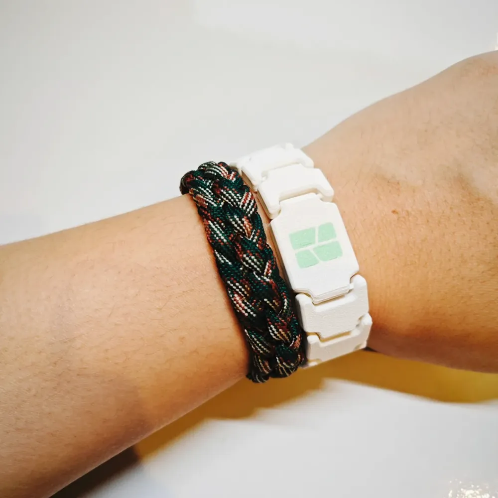 Print-in-Place Bracelet (Bambu Logo/Five-Strand Flat Braid) – Magnetic ...