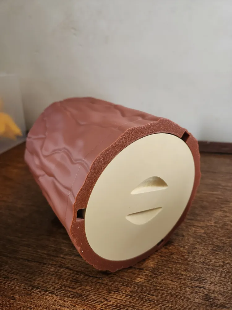 Log Keychain Stand Base Upgrade! by LowPolyPrintsMakerWorld: Download ...