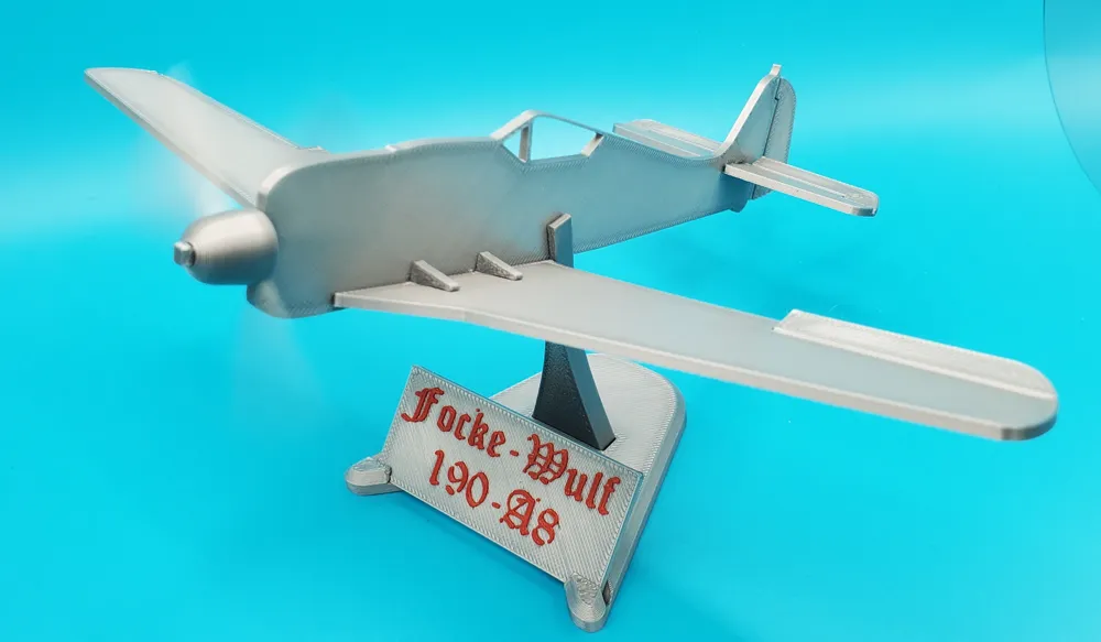 Focke-Wulf 190A8 WWII Fighter Model Kit by Fight2Fly - MakerWorld