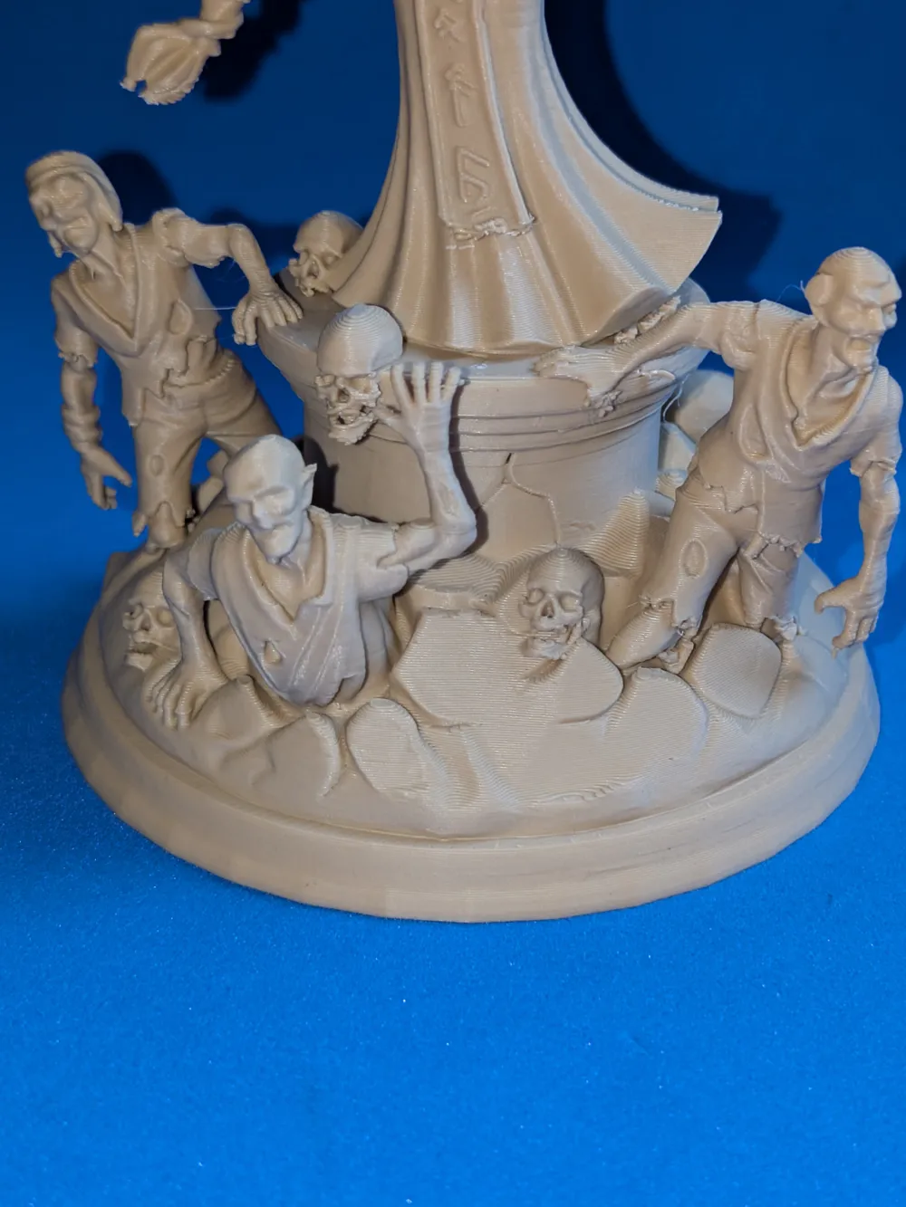 female human necromancer Vers. 1 Miniature - Free 3D Print Model ...