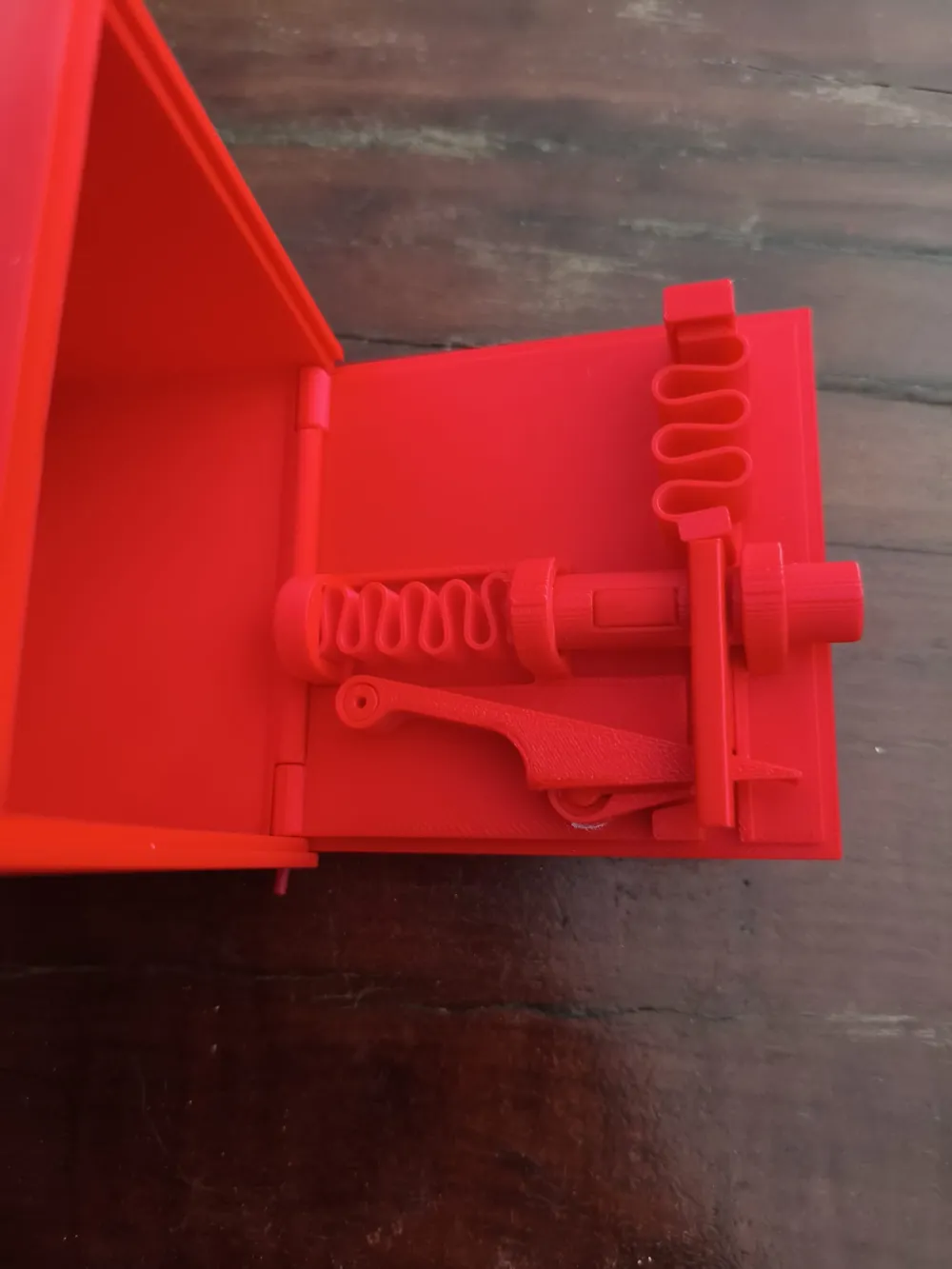 The Vault Box: Mechanical Box with Pin and Key - Free 3D Print Model ...