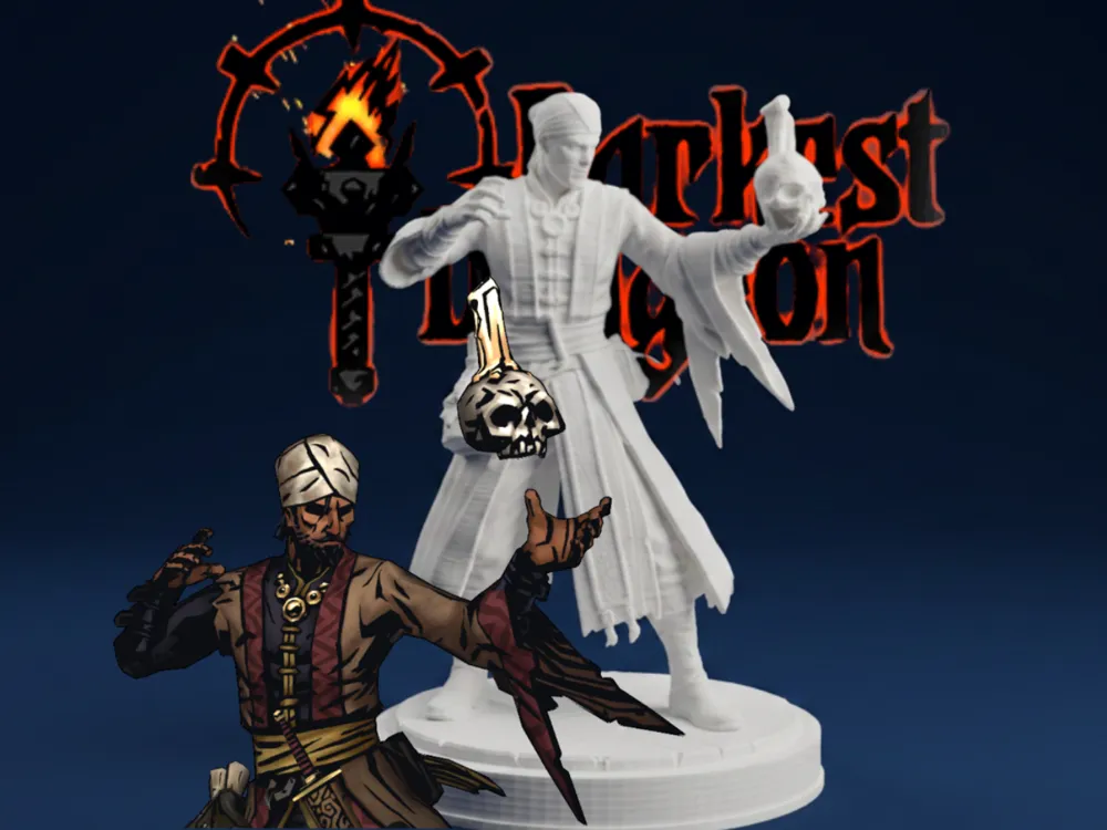 Occultist – Darkest Dungeon II - Free 3D Print Model - MakerWorld