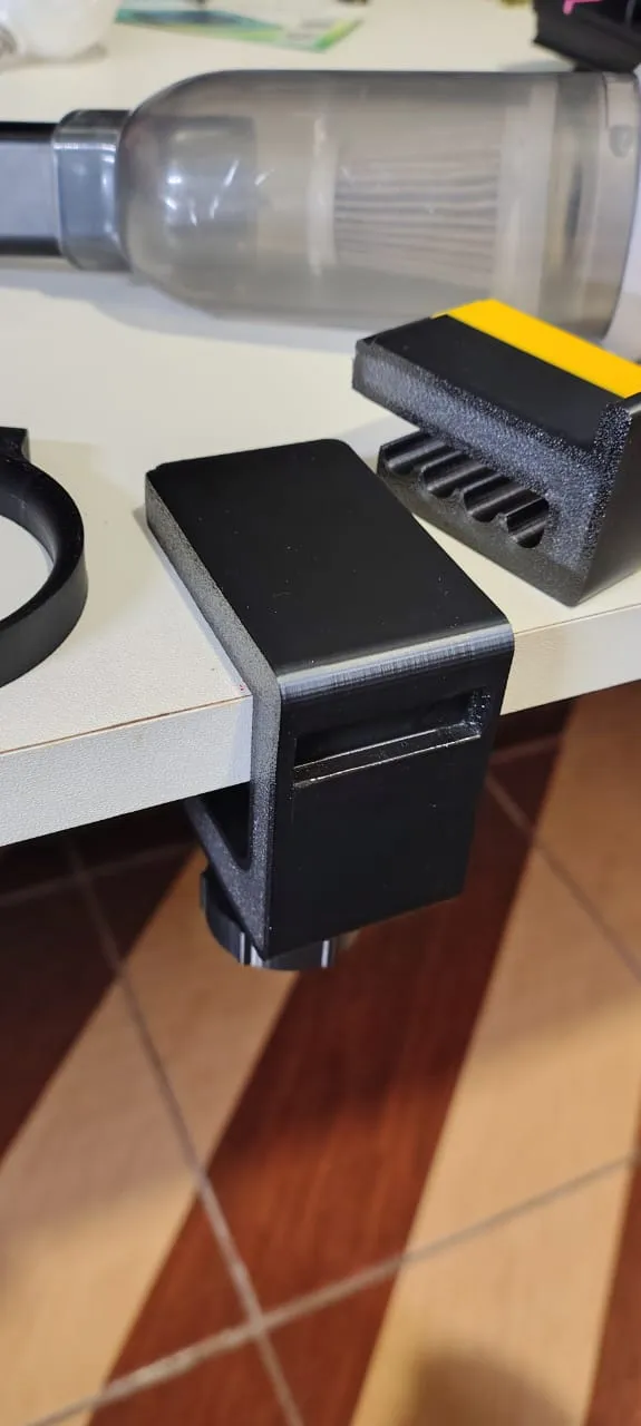 Multifunctional Desk Holder for Vacuum/Headset by CriaBox3D MakerWorld ...