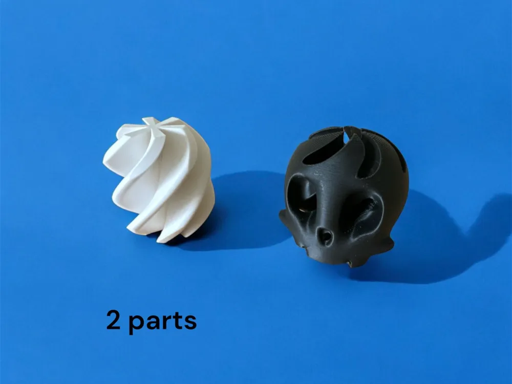 Passthrough Skeleton fidget V2 - Free 3D Print Model - MakerWorld