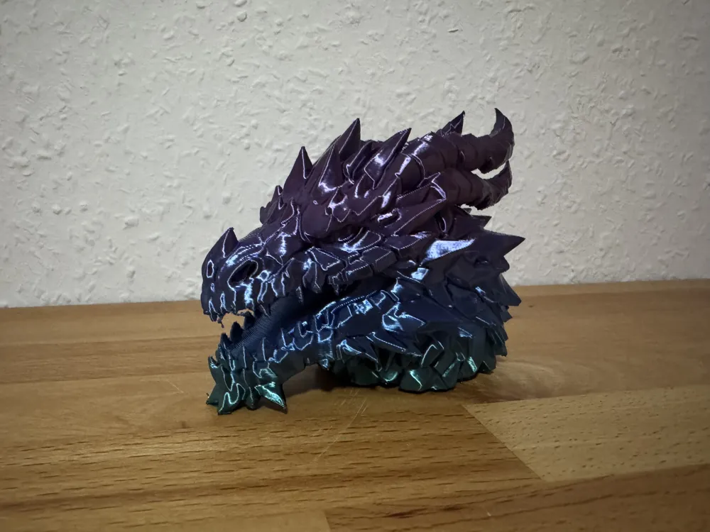 Mystical Rune Dragon - Free 3D Print Model - MakerWorld