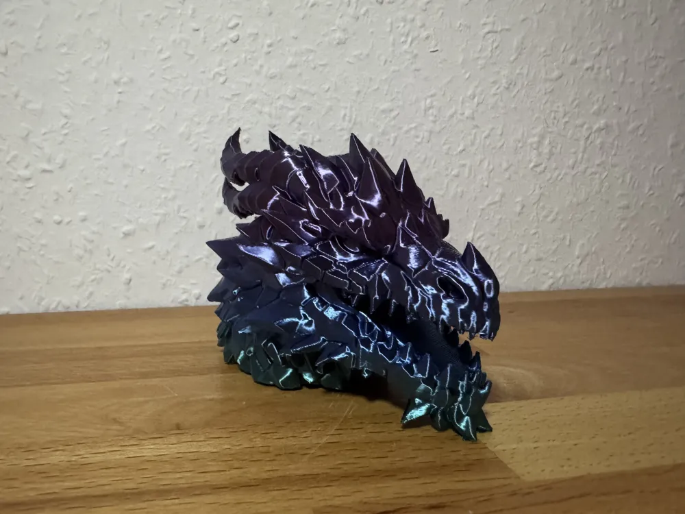 Mystical Rune Dragon - Free 3D Print Model - MakerWorld