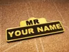 Name tag + customizable title - Free 3D Print Model - MakerWorld