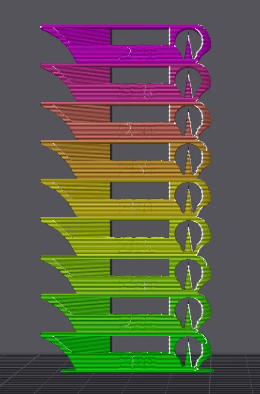 ASA Temperaturturm für P2S – Kostenloses 3D-Druckmodell – MakerWorld