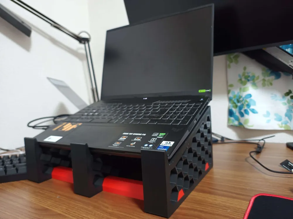 Strong PC stand for heavy Gaming note PC by shusan MakerWorld: Download ...