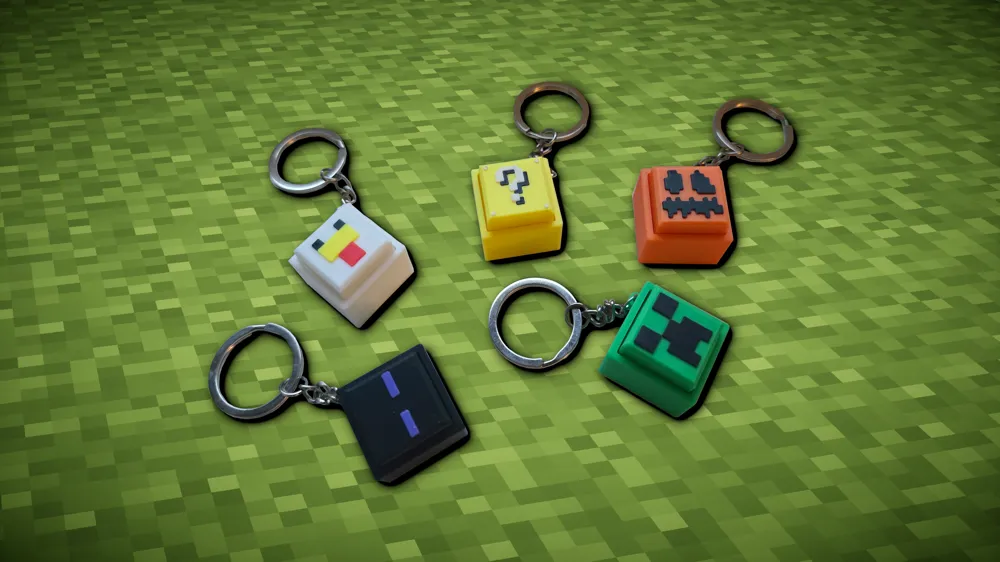 Minecraft Clickers - Free 3D Print Model - MakerWorld