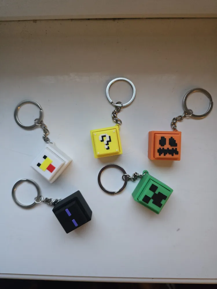 Clickers de Minecraft - Modelo gratuito para impressão 3D - MakerWorld