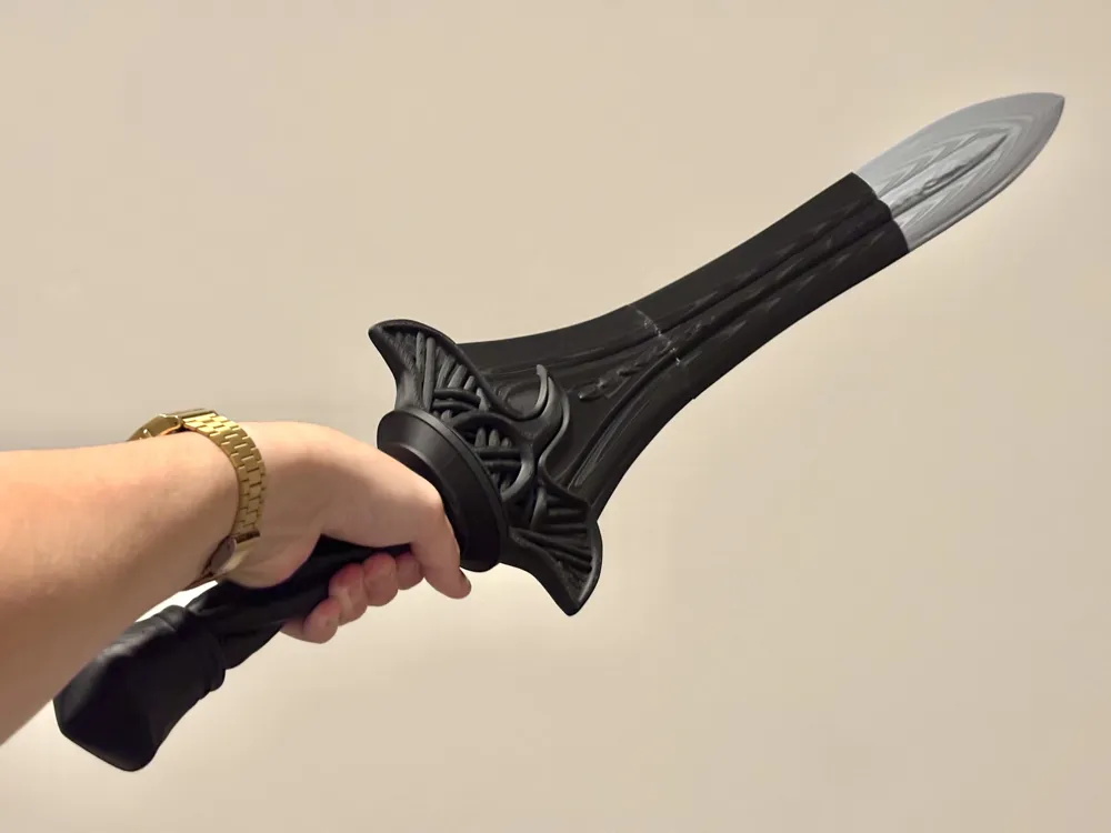 Oblivion Golden Saint Shortsword | Weapon v1 by Chase Curtis MakerWorld ...