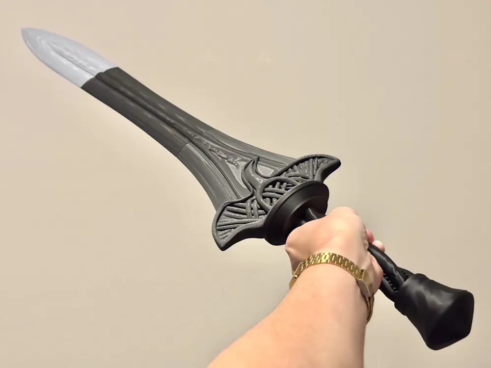 Oblivion Golden Saint Shortsword | Weapon v1 by Chase Curtis MakerWorld ...