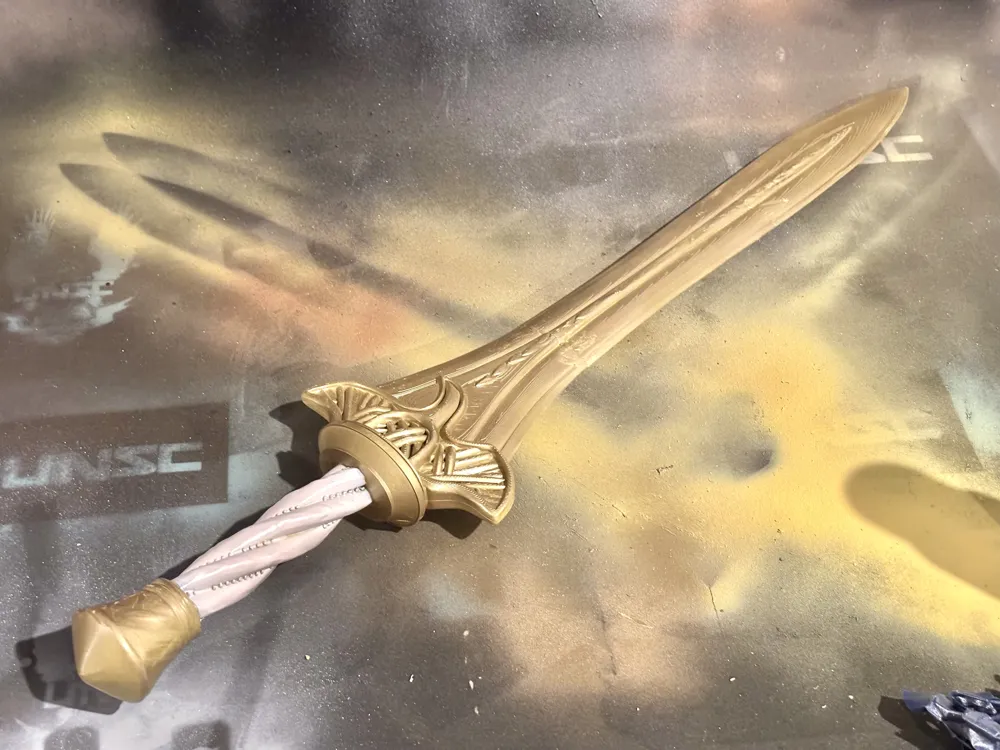 Oblivion Golden Saint Shortsword | Weapon v1 by Chase Curtis MakerWorld ...