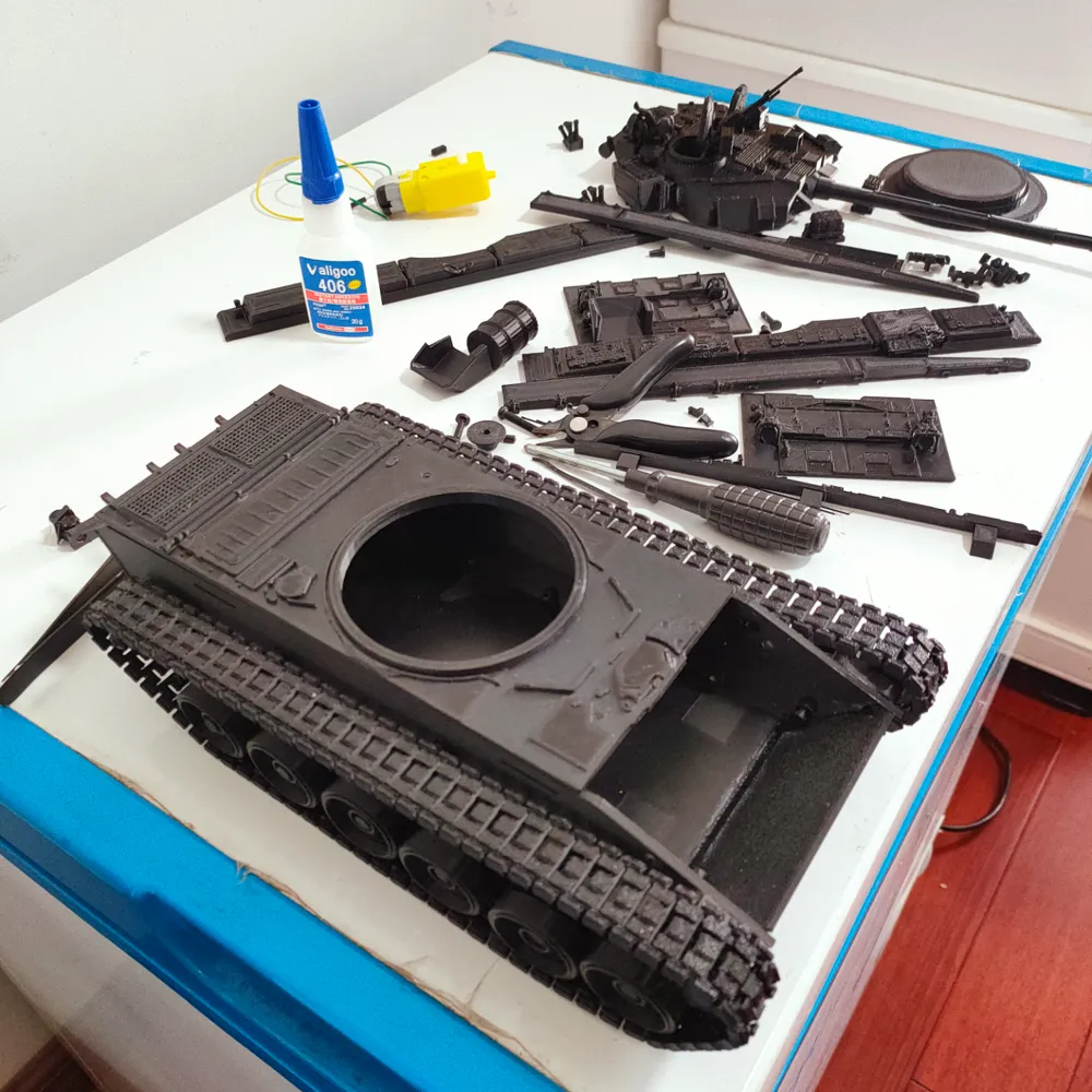 T90 tank - Free 3D Print Model - MakerWorld