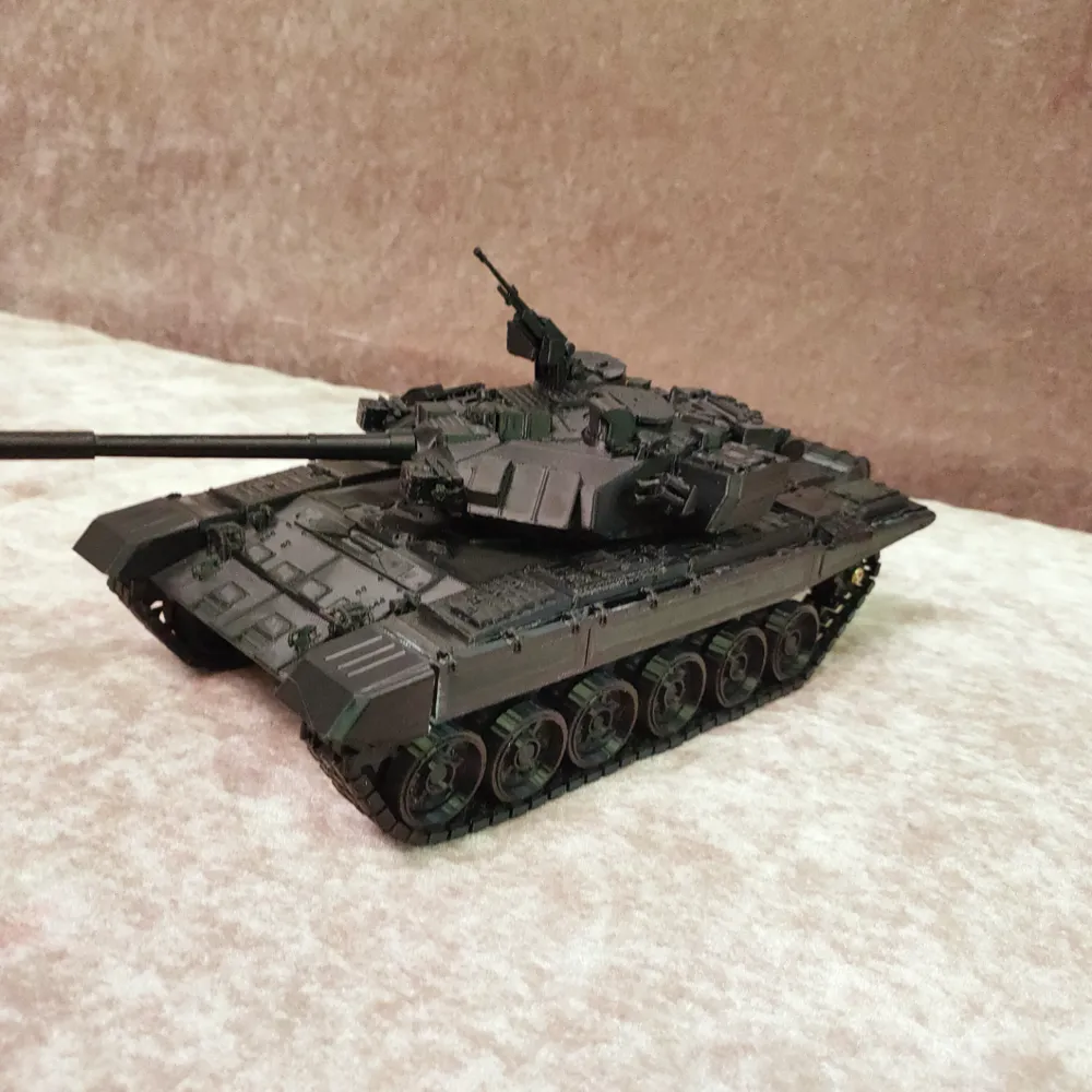 T90 tank by 老咸鱼 MakerWorld: Download Free 3D Models