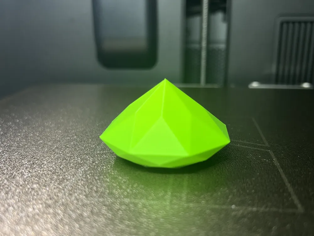 Faceted Diamond / Chaos Emerald - Free 3D Print Model - MakerWorld