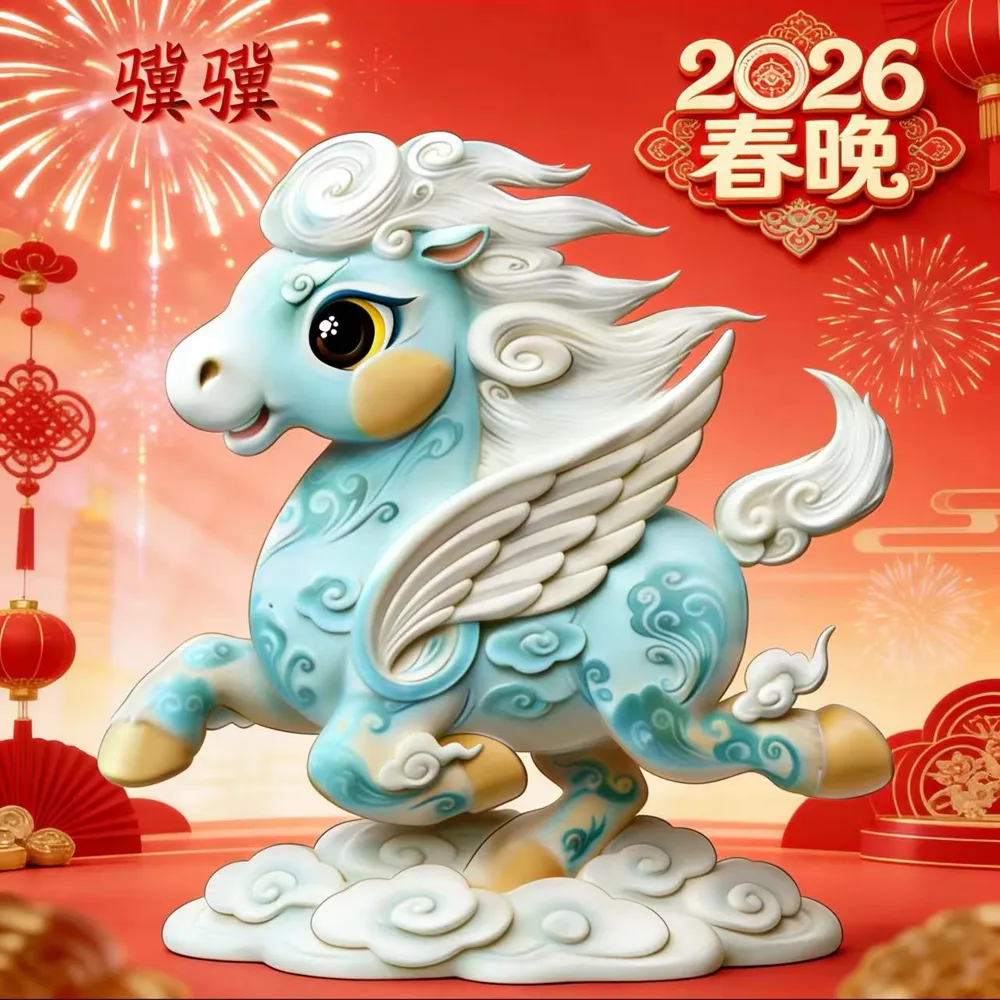 2026春晚吉祥物——骥骥 - 免费 3D 打印模型 - MakerWorld