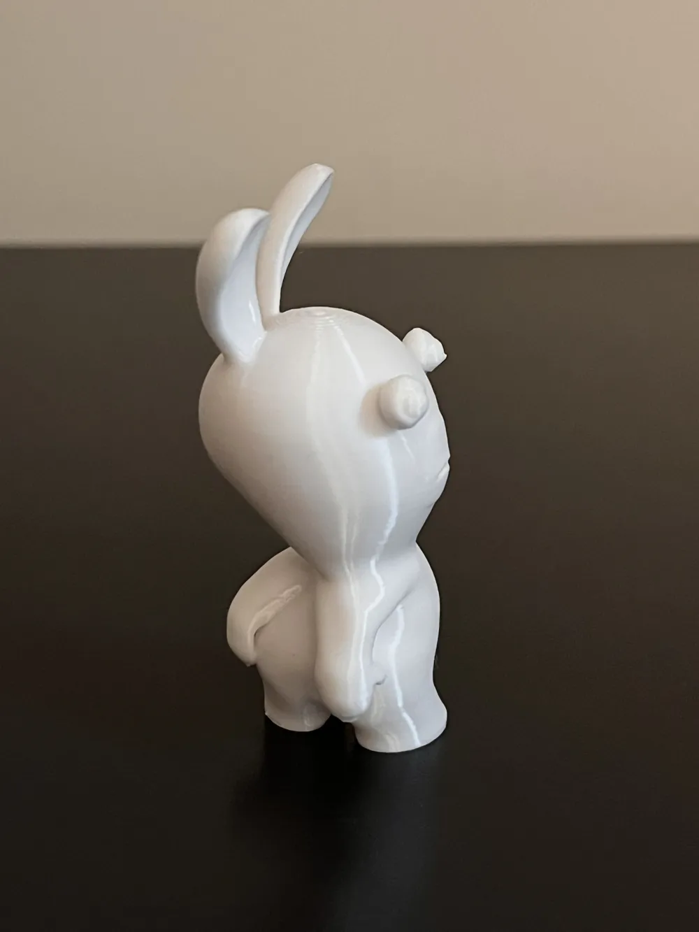 Rabbids Invasion scratching its bottom 8cm height by MaDe in ...