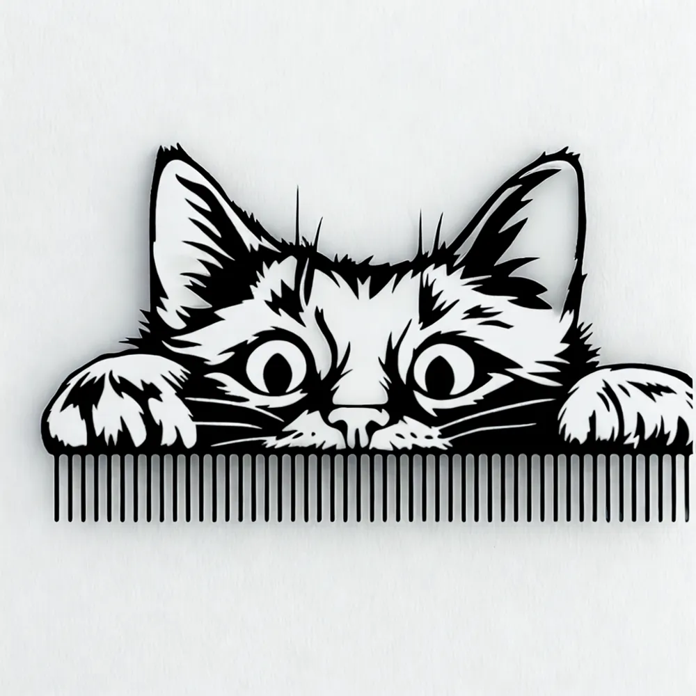 Cat Kid Hair Comb by BRB Project - MakerWorld