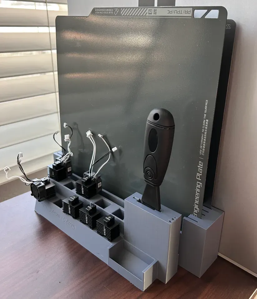 Bambu Nozzle, Plate, Tools holder Remixed by nicks3dprintedsolutions ...