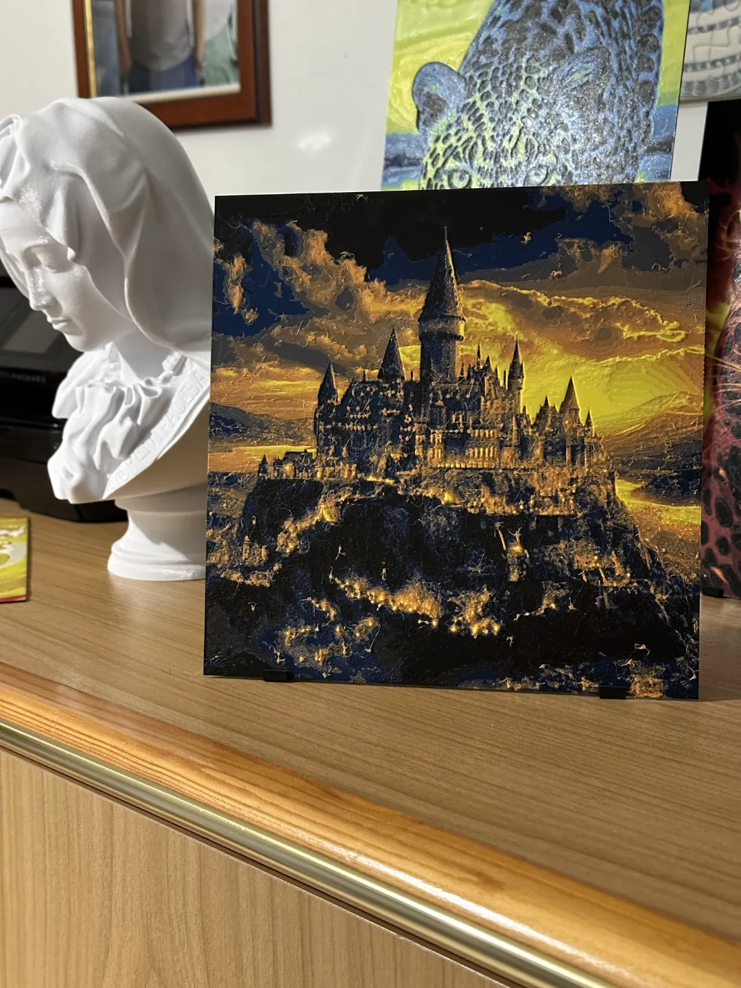 Harry Potter Hogwarts castle HueForge - Free 3D Print Model - MakerWorld