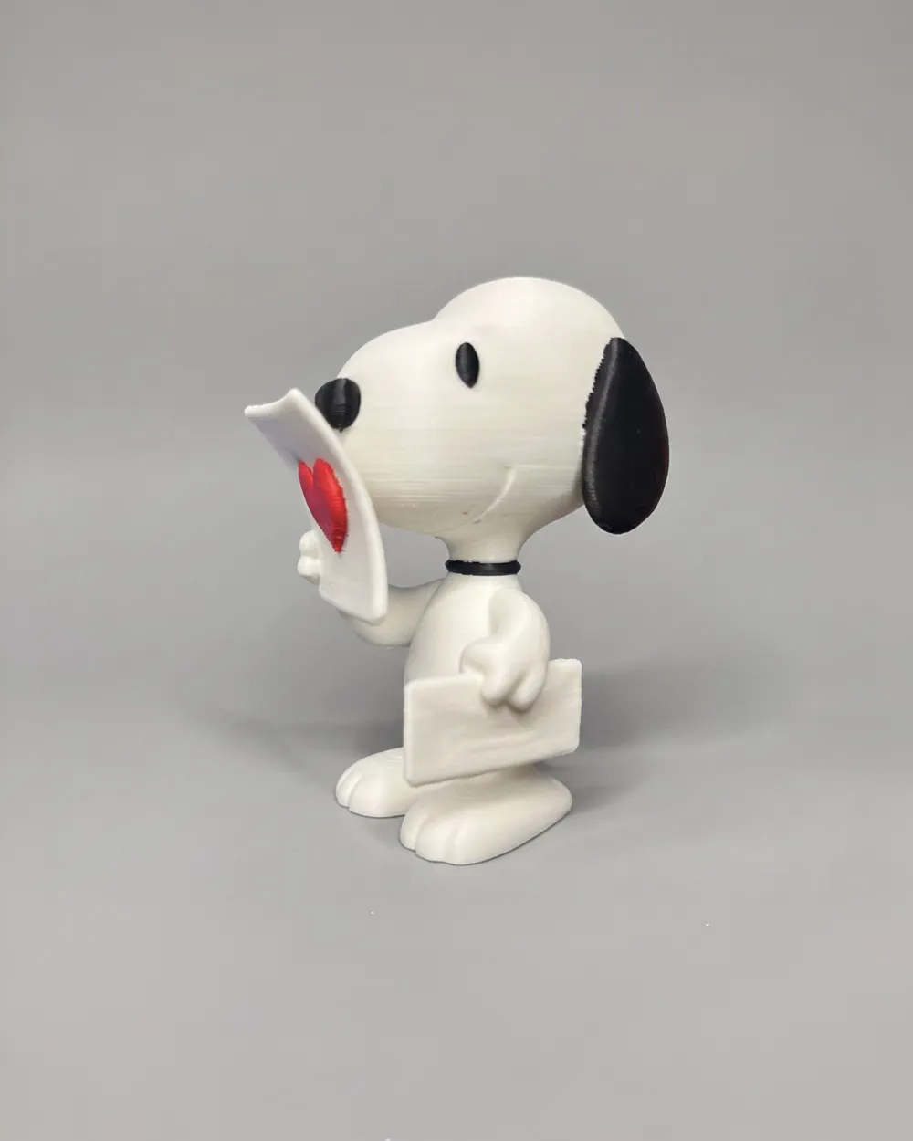 Snoopy with Valentines love letter - Free 3D Print Model - MakerWorld
