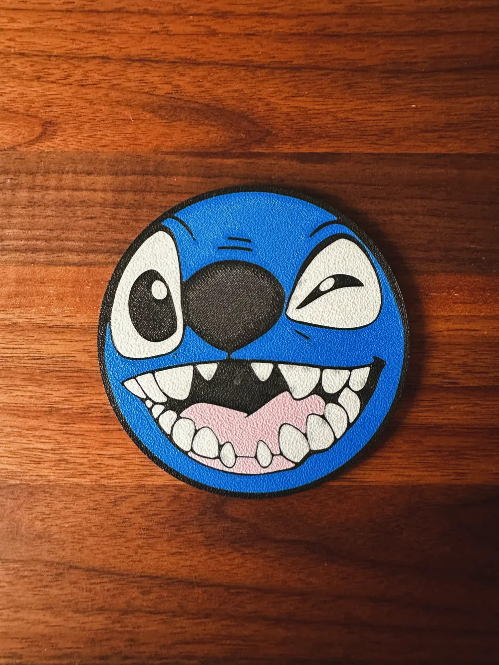 Stitch Coaster 2.0 - Free 3D Print Model - MakerWorld