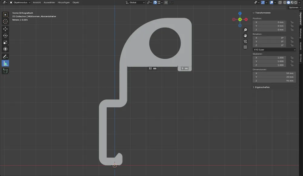 Garbage Can Spacer - Free 3D Print Model - MakerWorld