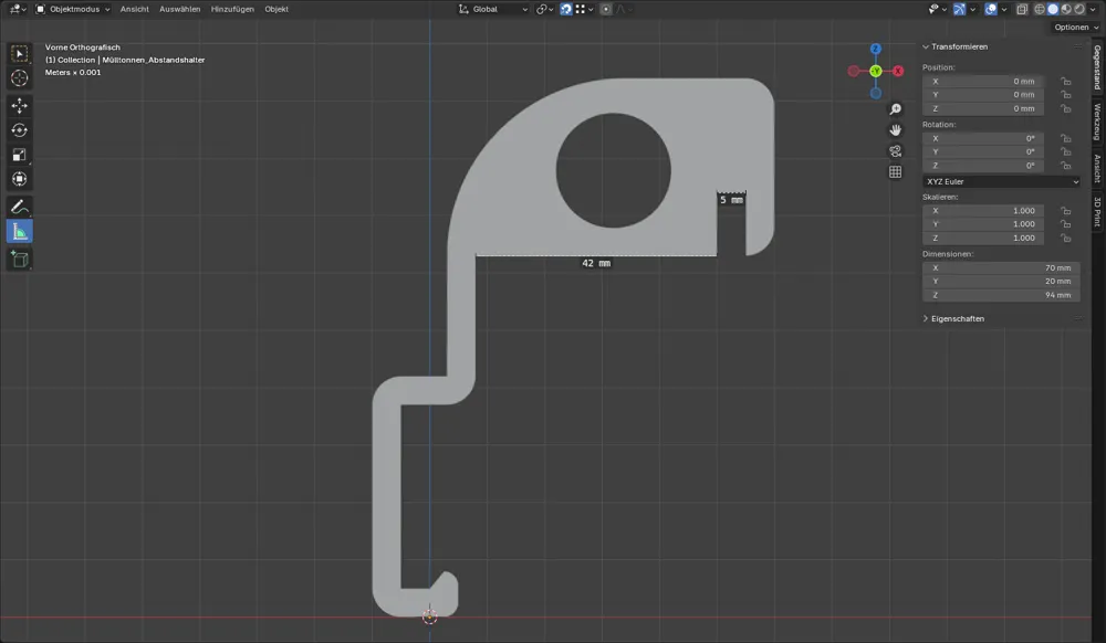 Garbage Can Spacer - Free 3D Print Model - MakerWorld