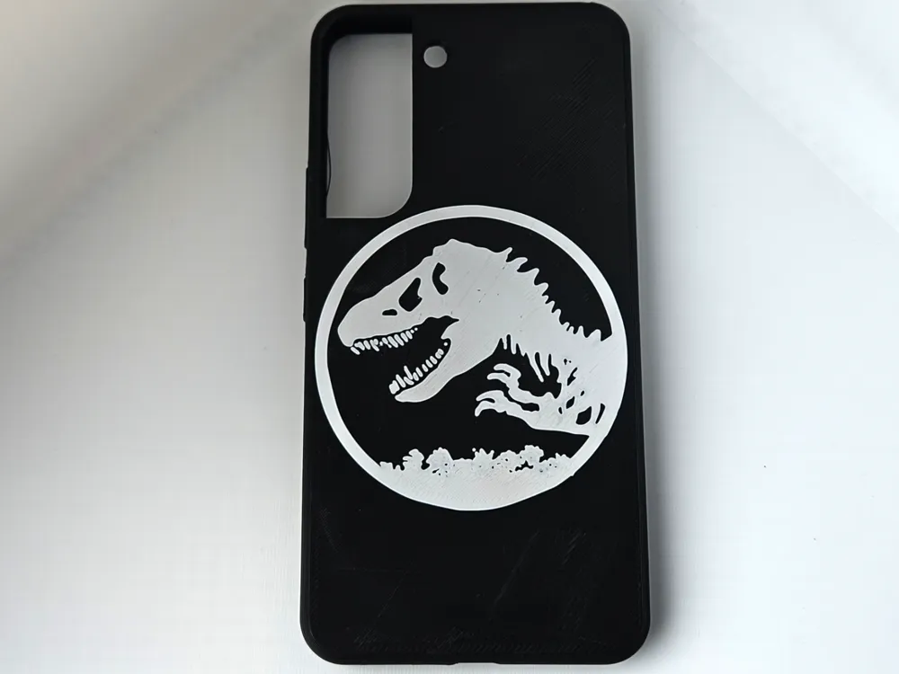 Samsung Galaxy S22 Case – Jurassic Park Style - Free 3D Print Model ...