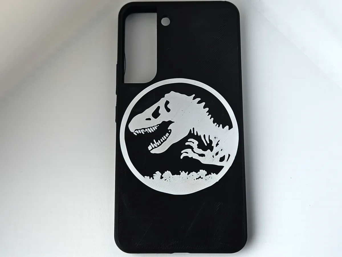 Samsung Galaxy S22 Case – Jurassic Park Style - Free 3D Print Model ...