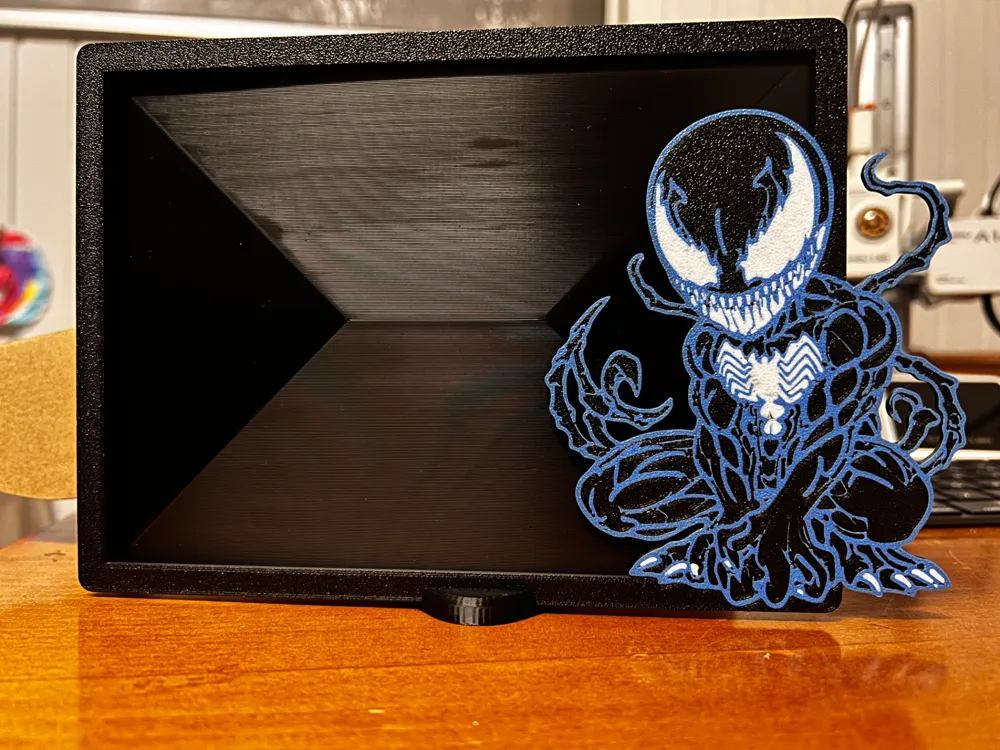 simple photo frame Venom 18x13 by Fonomoxi - MakerWorld