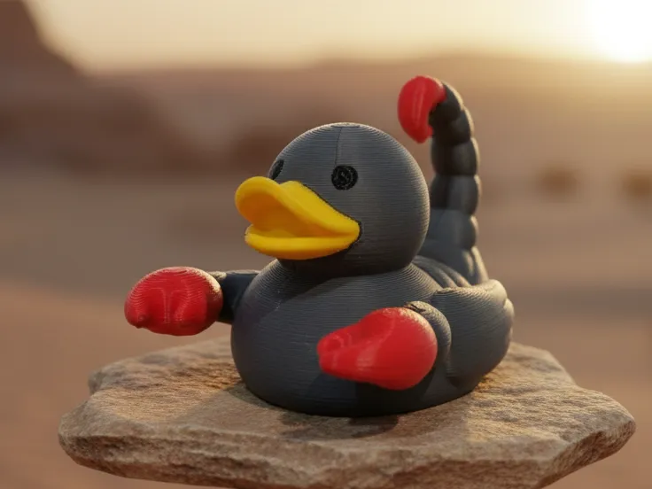 Scorpion Duck! Jeep Duck! Cruise Duck! - Free 3D Print Model - MakerWorld