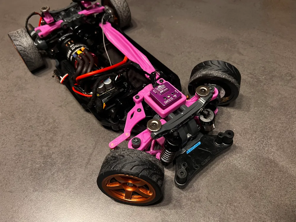Tamiya TT02-D Steering Angle Drift Kit RWD V1.0 - Free 3D Print Model ...