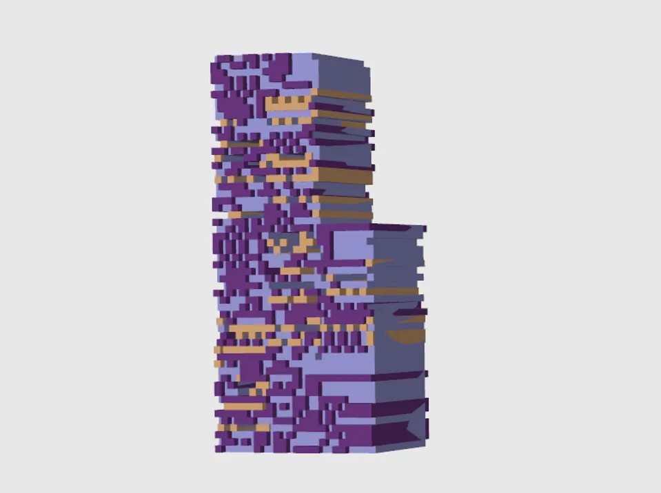 MissingNo Multicolor by entroisdimensions_figurine MakerWorld: Download ...