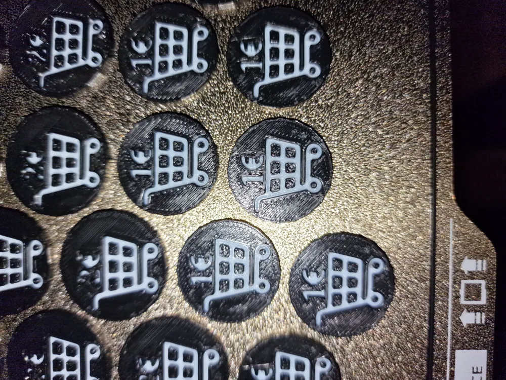 moeda para carrinho de compras estilo Euro - Modelo gratuito para ...