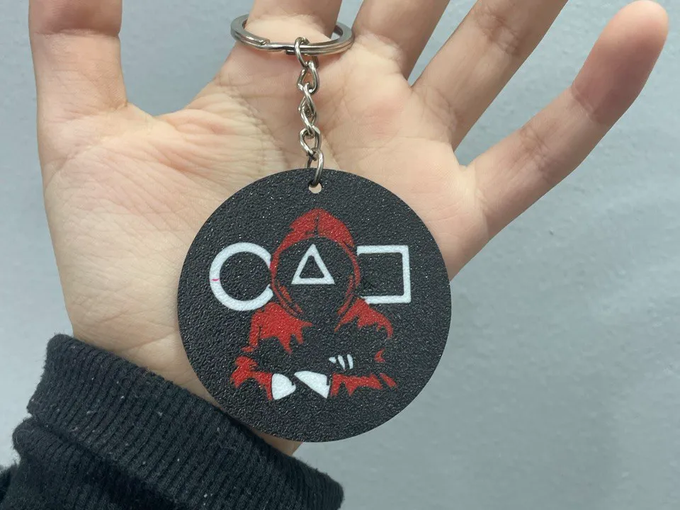 Keychain squid game by kriativu 3D - MakerWorld