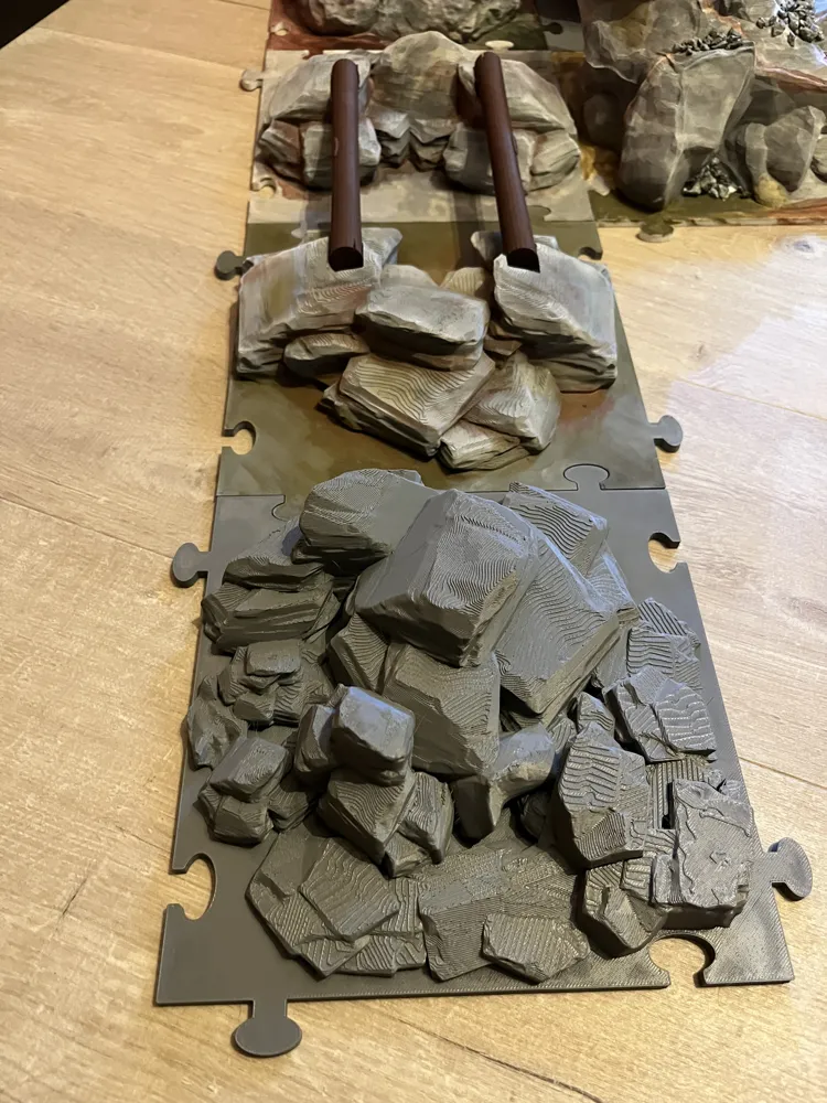RC Crawler Park - Rock formation - Free 3D Print Model - MakerWorld