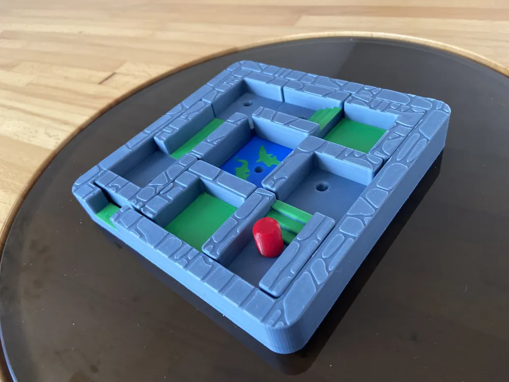 Labyrinth Escape (Table Game) - Free 3D Print Model - MakerWorld