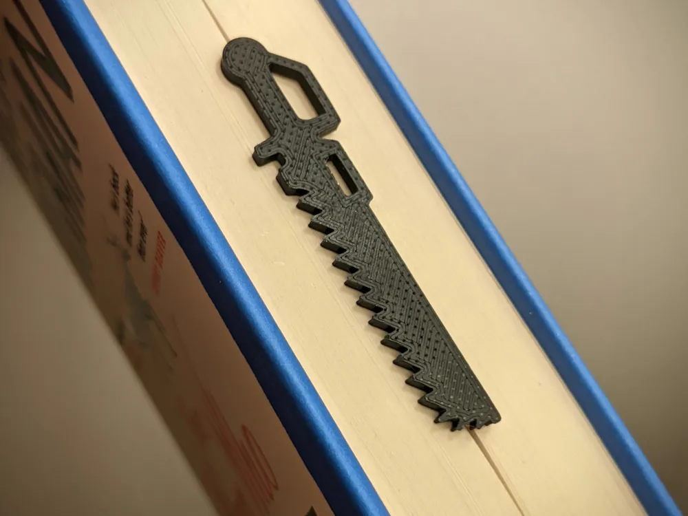 Bookmark - Chainsaw-style Sword by MForde MakerWorld: Download Free 3D ...