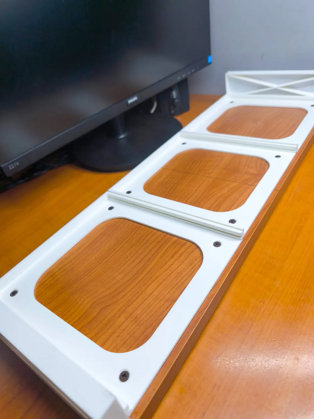 Monitor Riser with XLDrawers & Glasses Compartment by Frank3D ...