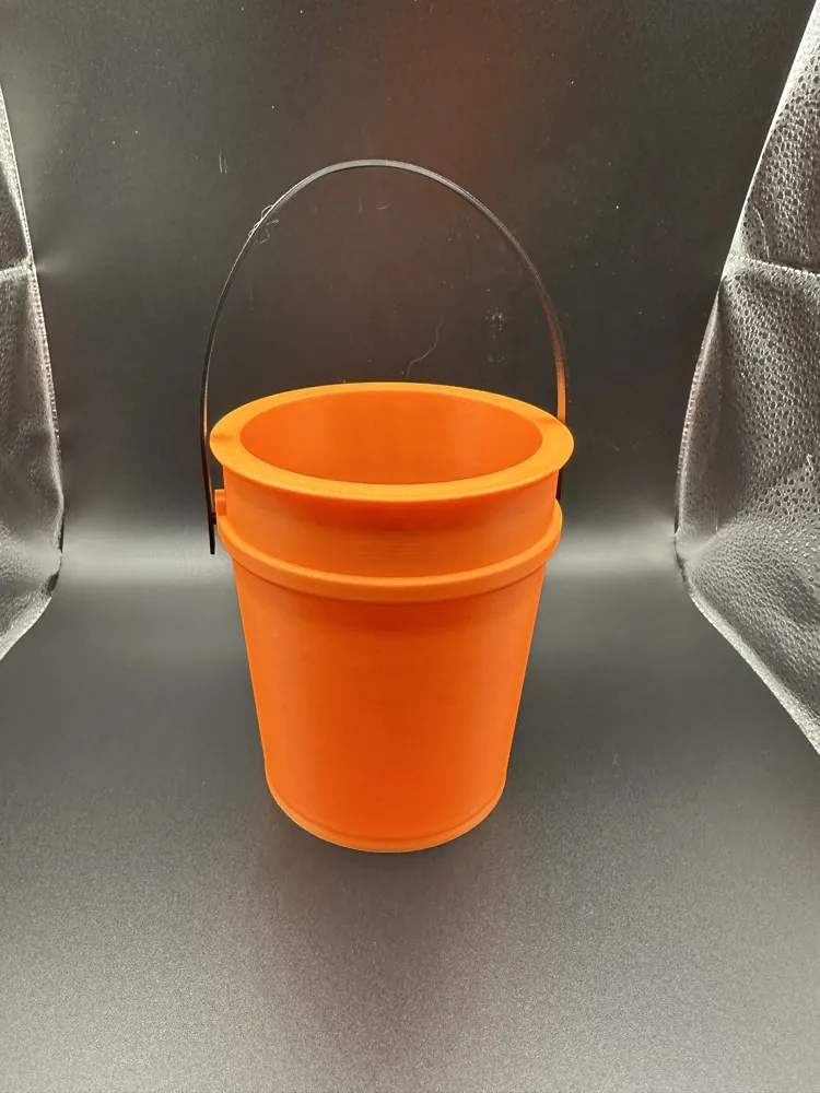 Mini 5 gallon Bucket 4.5 inches tall by 3.75 wide. - Free 3D Print ...