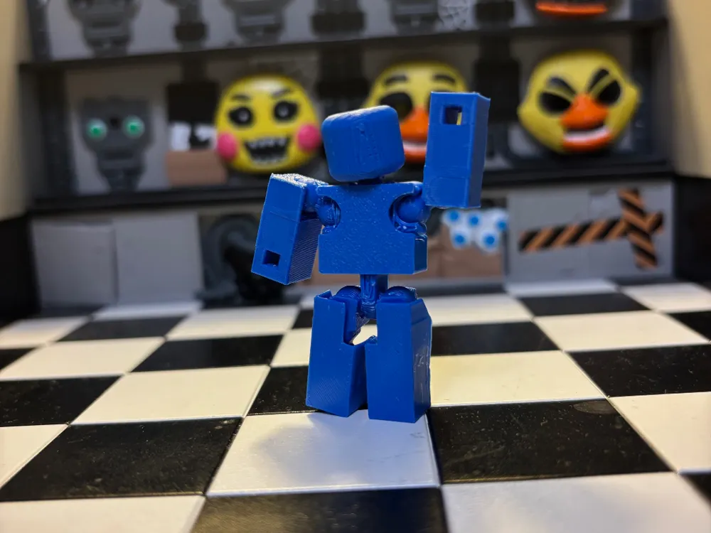 Articulated R6 Roblox action figure - Free 3D Print Model - MakerWorld