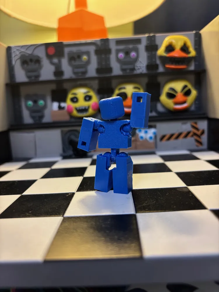 Articulated R6 Roblox action figure - Free 3D Print Model - MakerWorld