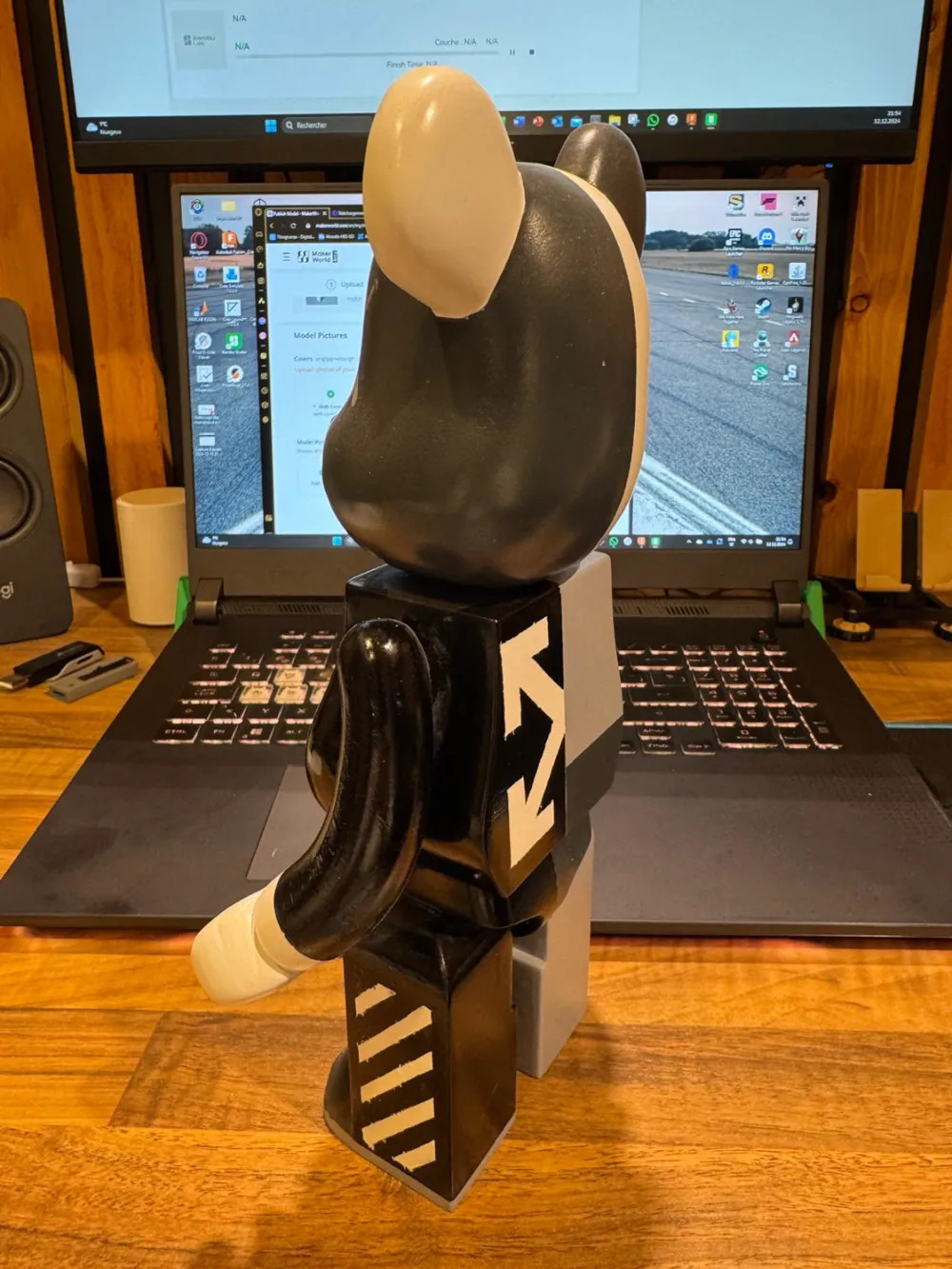 BearBrick by guigui MakerWorld: Download Free 3D Models