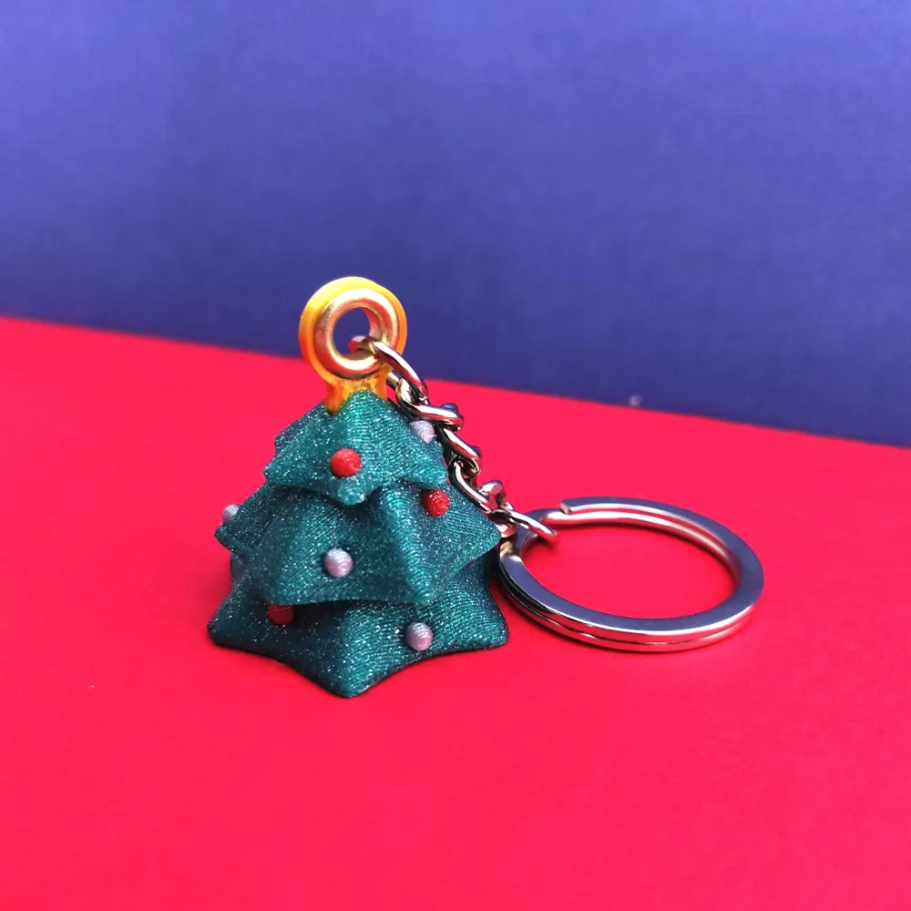 Christmas Tree Keychain AMS/AMS Lite by drodfro - MakerWorld